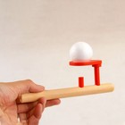 2 Sets of Wooden Floating Ball Blowing Toys Funny Floating Blow Fun ...
