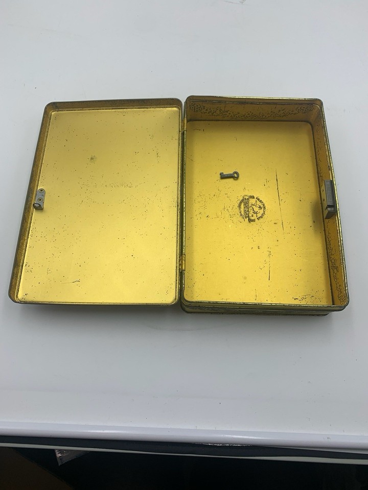 Vintage Empty Jacques Superchocolate Tin Box With Key | eBay