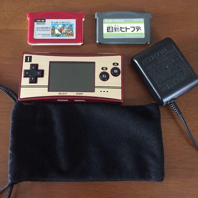 Nintendo Game Boy Micro NES color with 2 soft from jAPAN | eBay