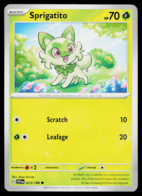 Sprigatito Miscellaneous Cards & Products #013/198 Promo | eBay