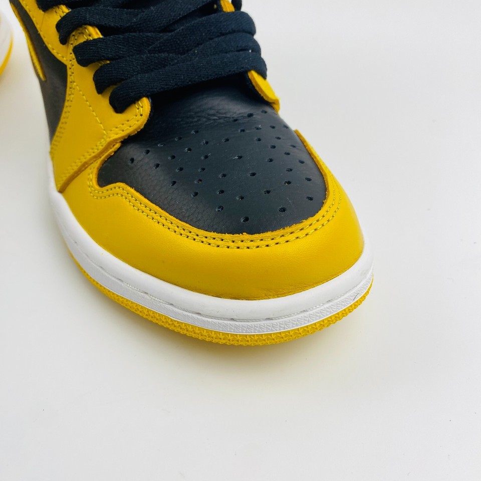 Nike Air Jordan 1 High OG Pollen Black White Yellow Gold 555088-701 US ...
