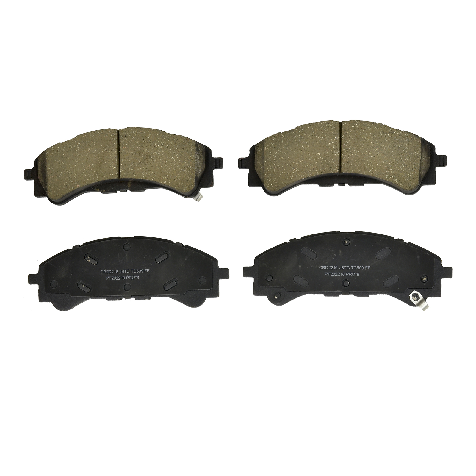 Stirling 4PCs Front Ceramic Brake Pads kit for Ford Ranger 2019~2022 ...
