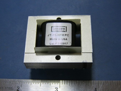 JENSEN JT-11-HFMPC Qty of 1 per Lot Line output transformer 1:1 ratio ...