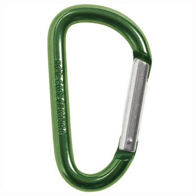 D-Shaped Carabiner Sas Sbs Bushcraft Trekking Hiking Backpacking Olive ...