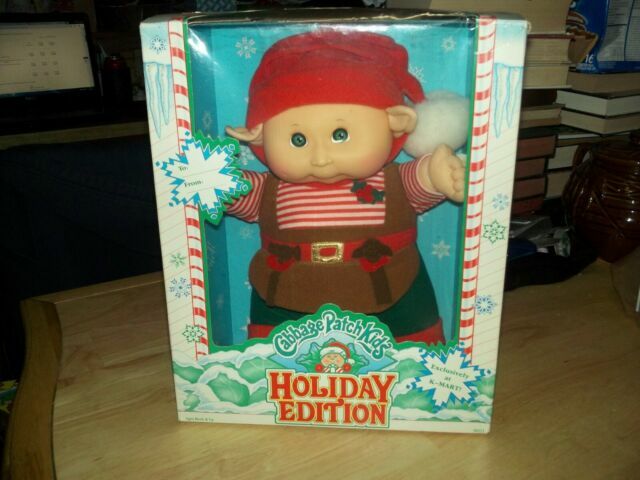 Holiday Edition Elf Vintage1992 Hasbro Cabbage Patch Kids K-mart for ...