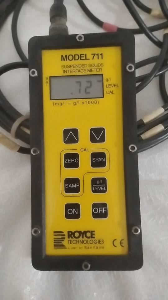 Royce ITT, Model 711/71, Suspended Solids Interface Level Analyzer ...