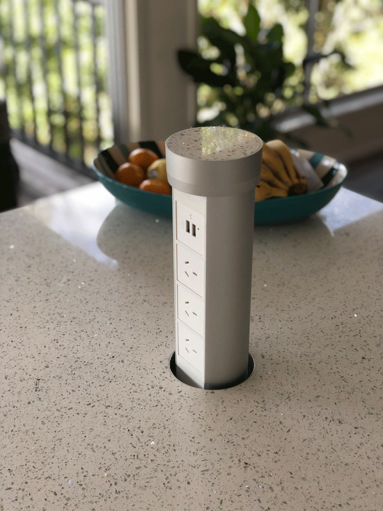 Point Pod Multi Pop Up Powerpoint with 3 x Power Outlets 2 x USB ...