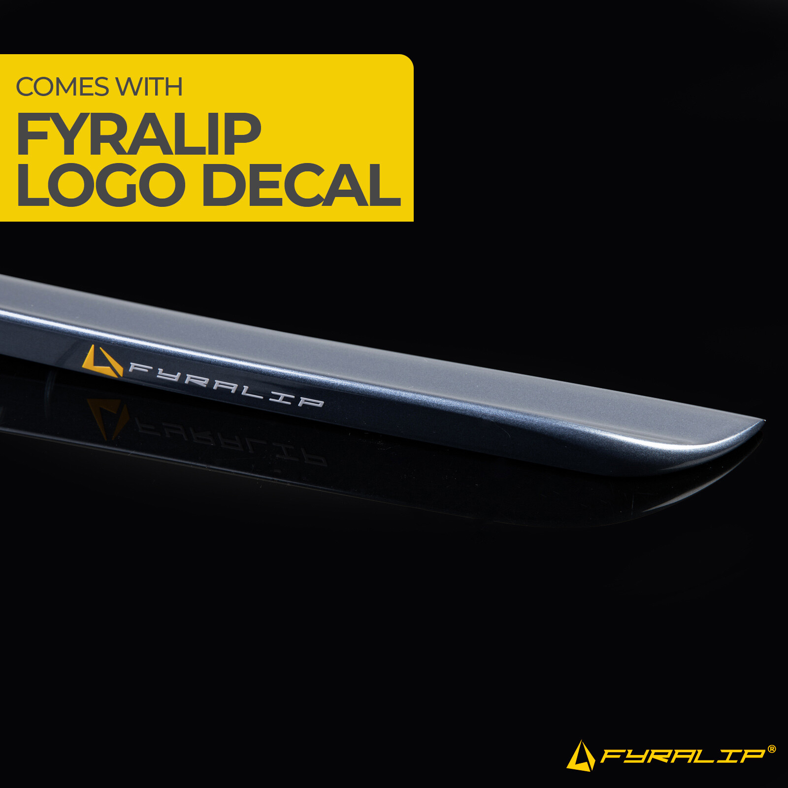 Fyralip Y22 Painted 41W Jet Black Rear Trunk Lip Spoiler For Mazda MX-5 ...