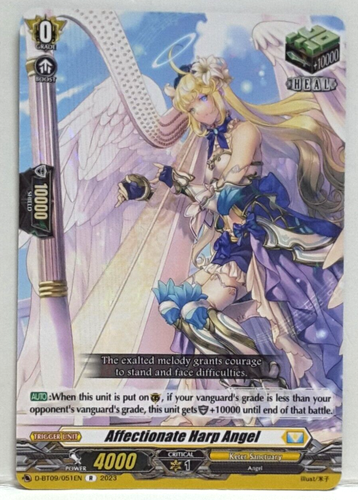 Cardfight Vanguard Affectionate Harpe Ange D-BT09/051EN R Keter ...