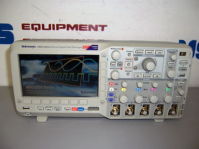 9504 TEKTRONIX MSO2014 MIXED SIGNAL OSCILLOSCOPE 16 CH MSO 100MHZ 1GS/S ...