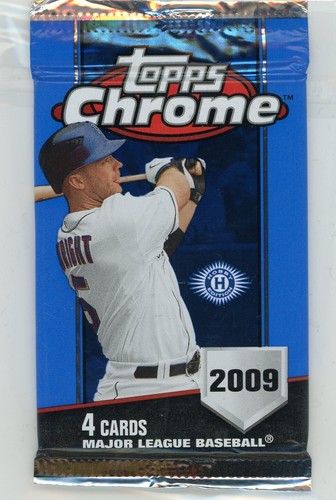 2009 Topps Chrome Baseball Sealed Hobby Pack | eBay