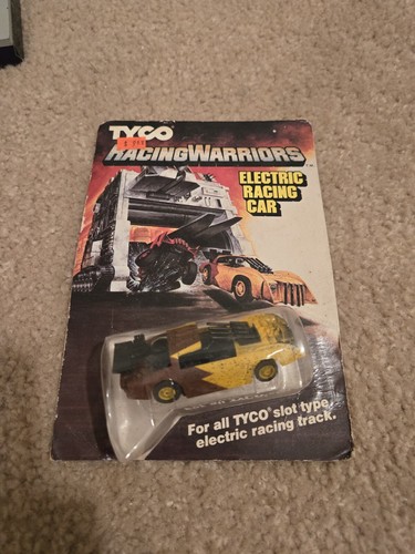 TYCO Racing Warriors #6947 HO Scale Slot Car - New on Unpunched, Worn ...