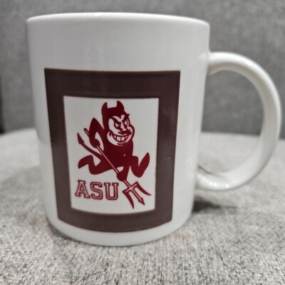 ASU Arizona State Sun Devils University College Coffee Tea Cup Mug | eBay