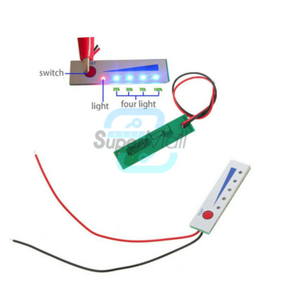 2/5/6S 8.4/21/ 25.4V 18650 16850 Battery LED Display Capacity Indicator ...