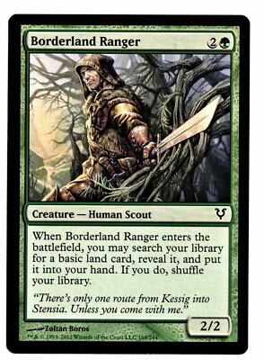 Magic the Gathering MTG Card: Borderland Ranger Avacyn Restored 169/244 ...