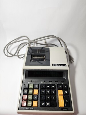 Vintage Royal 310PD Commercial Desktop Printing Calculator Adding ...