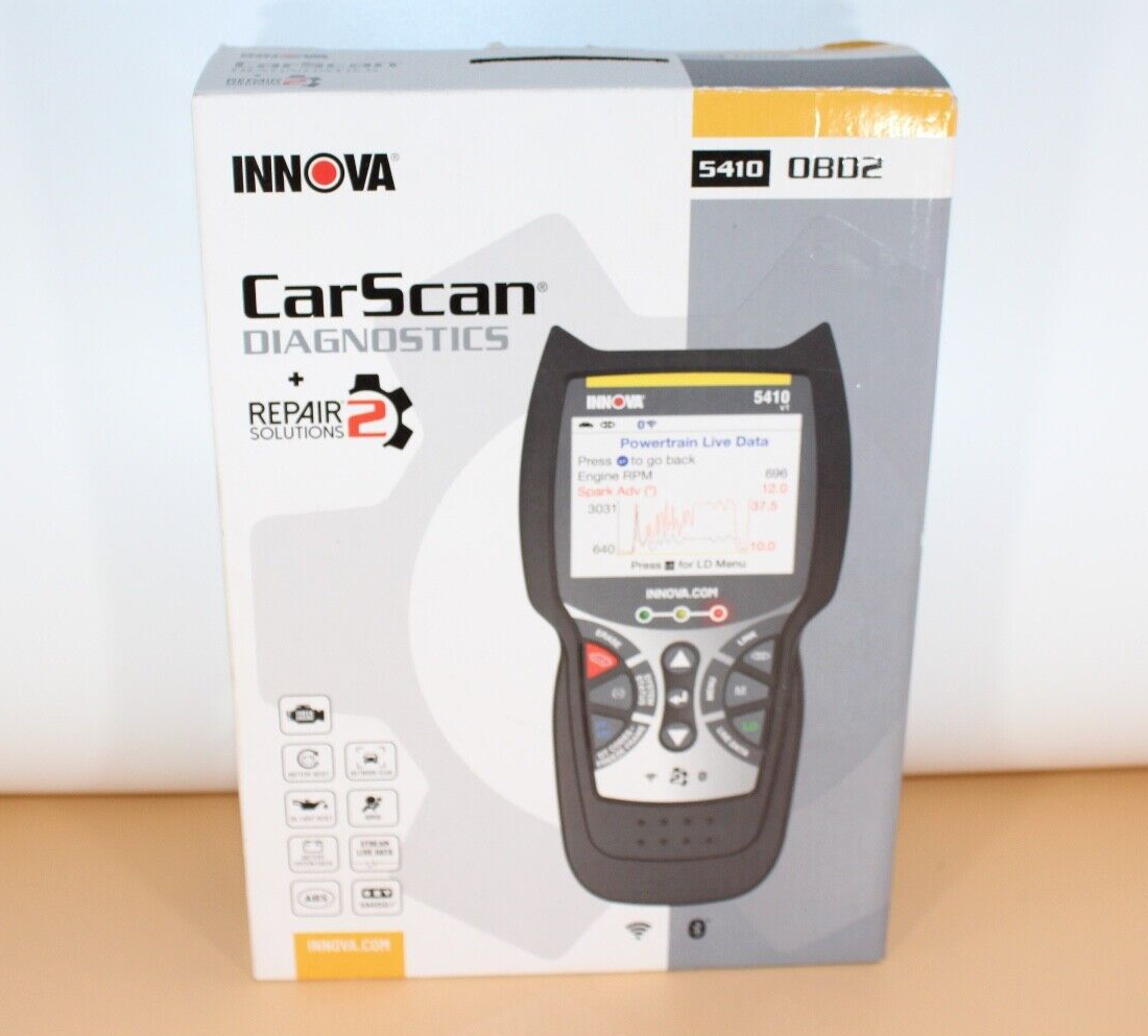Innova 5410 CarScan Diagnostics Repair Solutions Obd2 Reader for sale ...