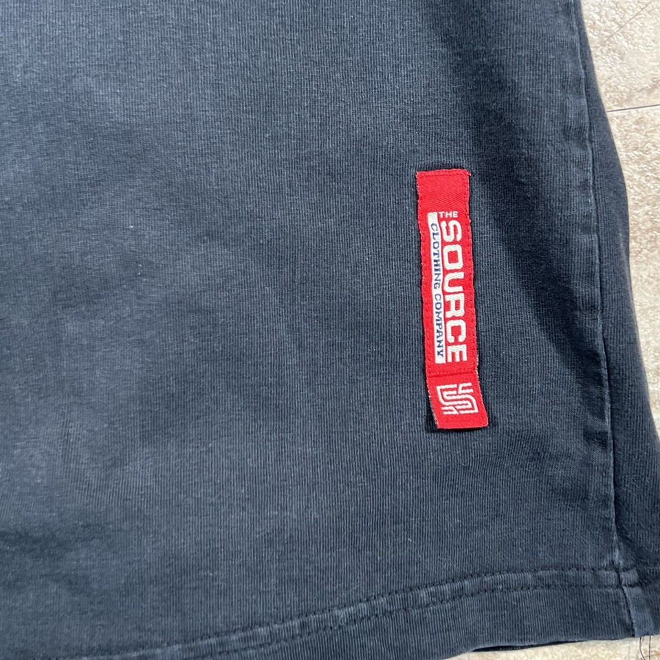 Vintage 90s The Source Clothing Company 5 Mics Urban Legends Hip Hop T ...