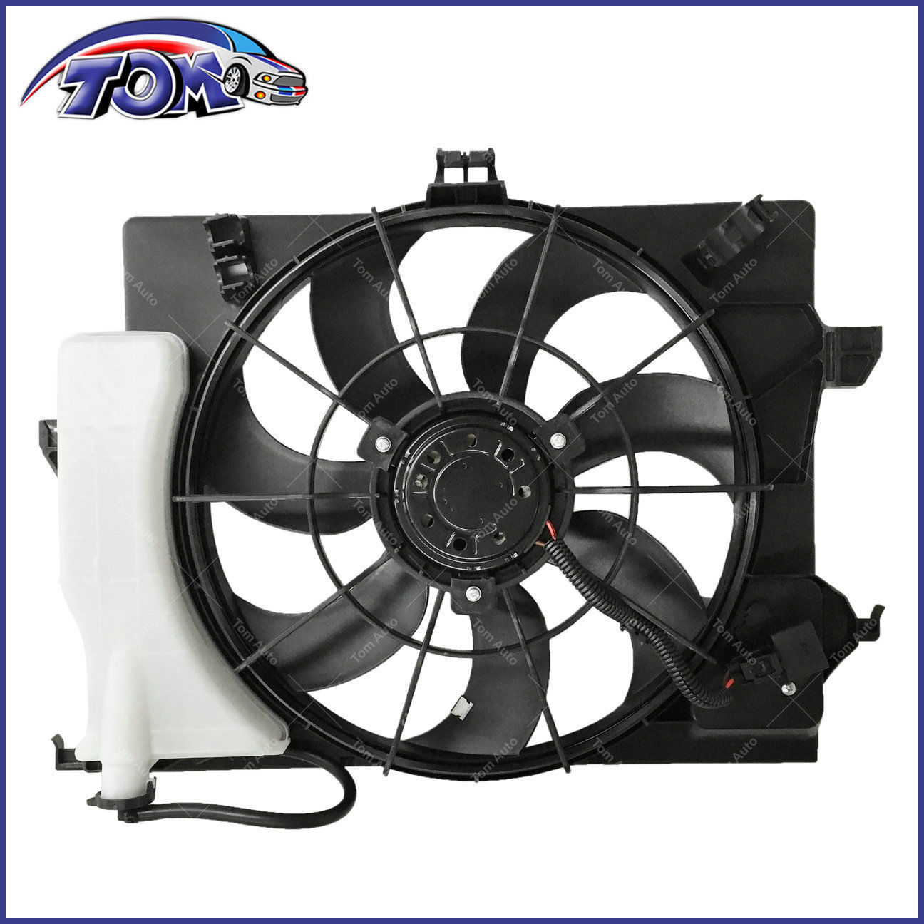 Brand New Radiator Cooling Fan For Hyundai Accent Veloster 12-15 Kia ...