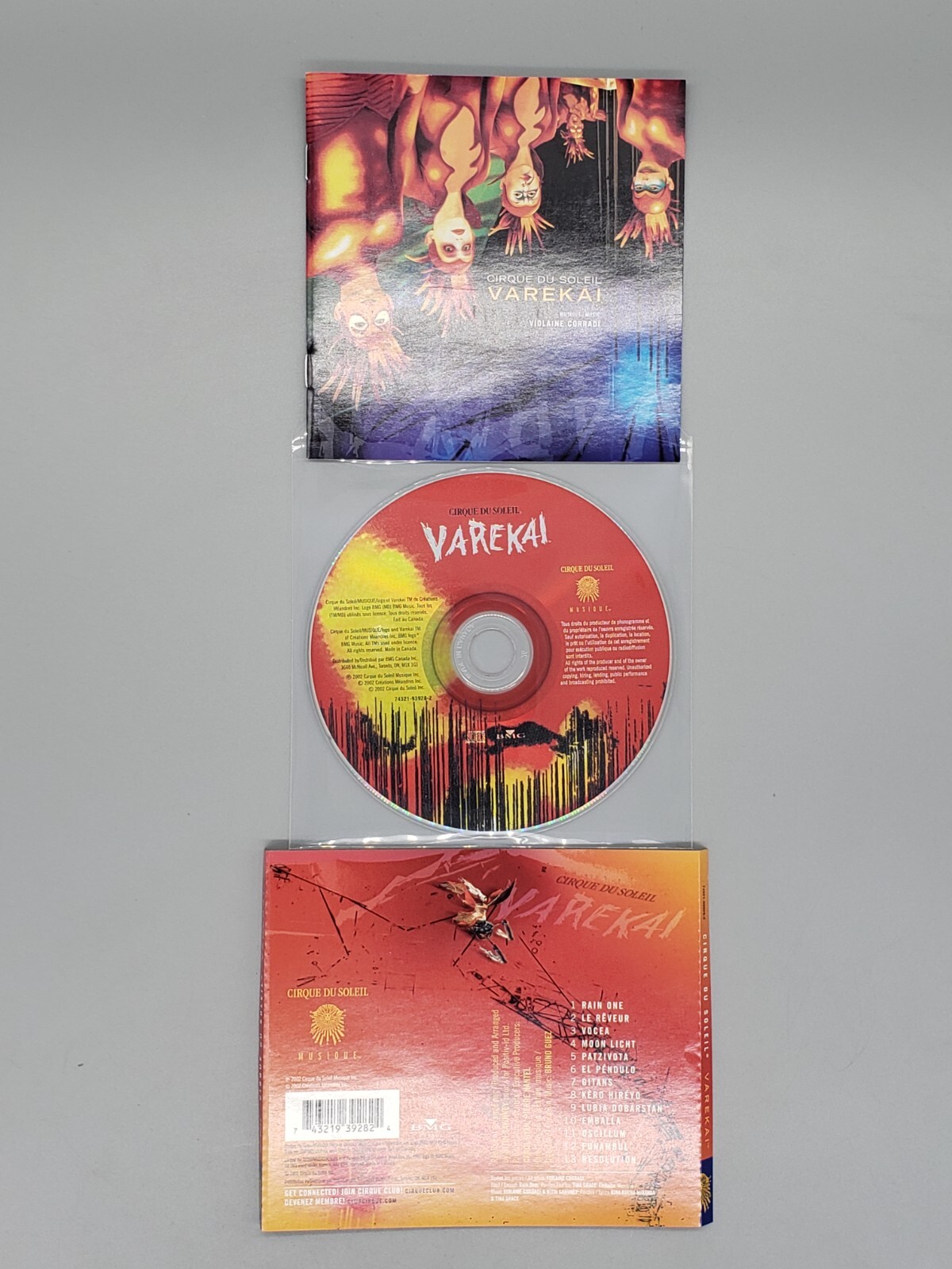 Cirque du Soleil: Varekai by Cirque du Soleil (CD, Jan-2003, RCA) No ...