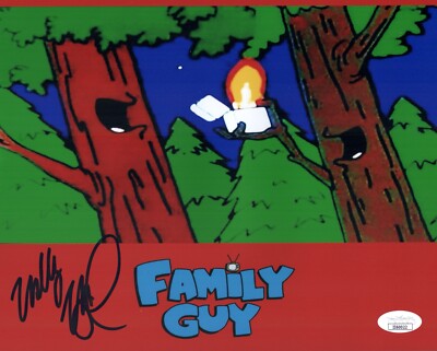 WALLY WINGERT Signed FAMILY GUY Smoking Tree 8x10 Photo Autograph JSA ...