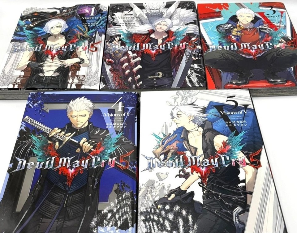 Devil May Cry 5 DMC5 Game vol.1-5 Complete Set Japanese Comic Manga | eBay