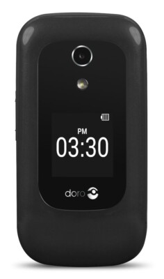 Mint condition Doro Easy 7050 EE LOCKED Black/Red Big Button smartphone ...