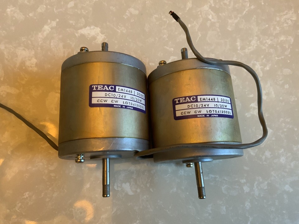 TEAC X-7R REEL MOTOR (PAIR) EM1448 - Tested | eBay