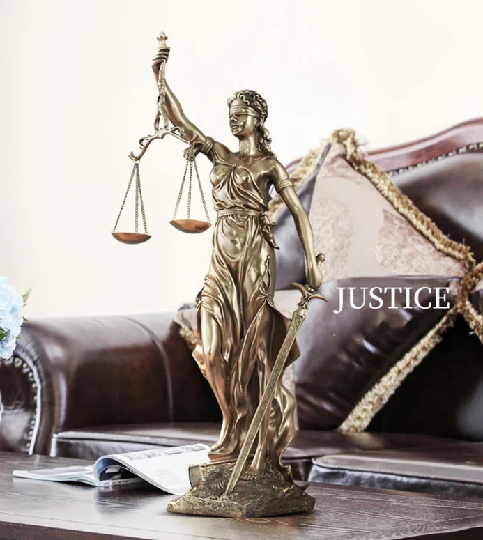 Scale Of Justice Lady