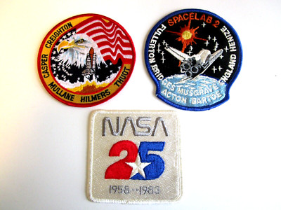 SPACELAB 2 NASA PATCHES - Lot of 3 | eBay