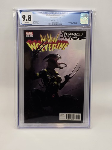 ALL-NEW WOLVERINE #18 MATTINA VARIANT CGC 9.8! LAURA KINNEY VENOMIZED WOLVERINE! | eBay