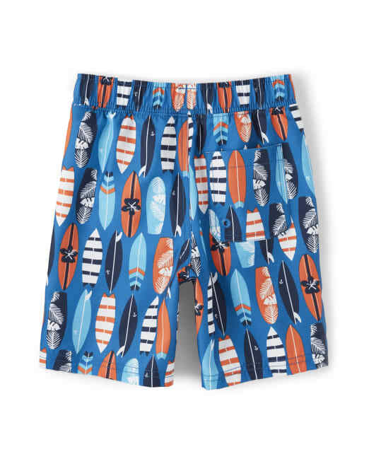 NWT Gymboree Surtf Boards Boys Board Shorts Swim Trunks Swimsuit 2T 3T ...