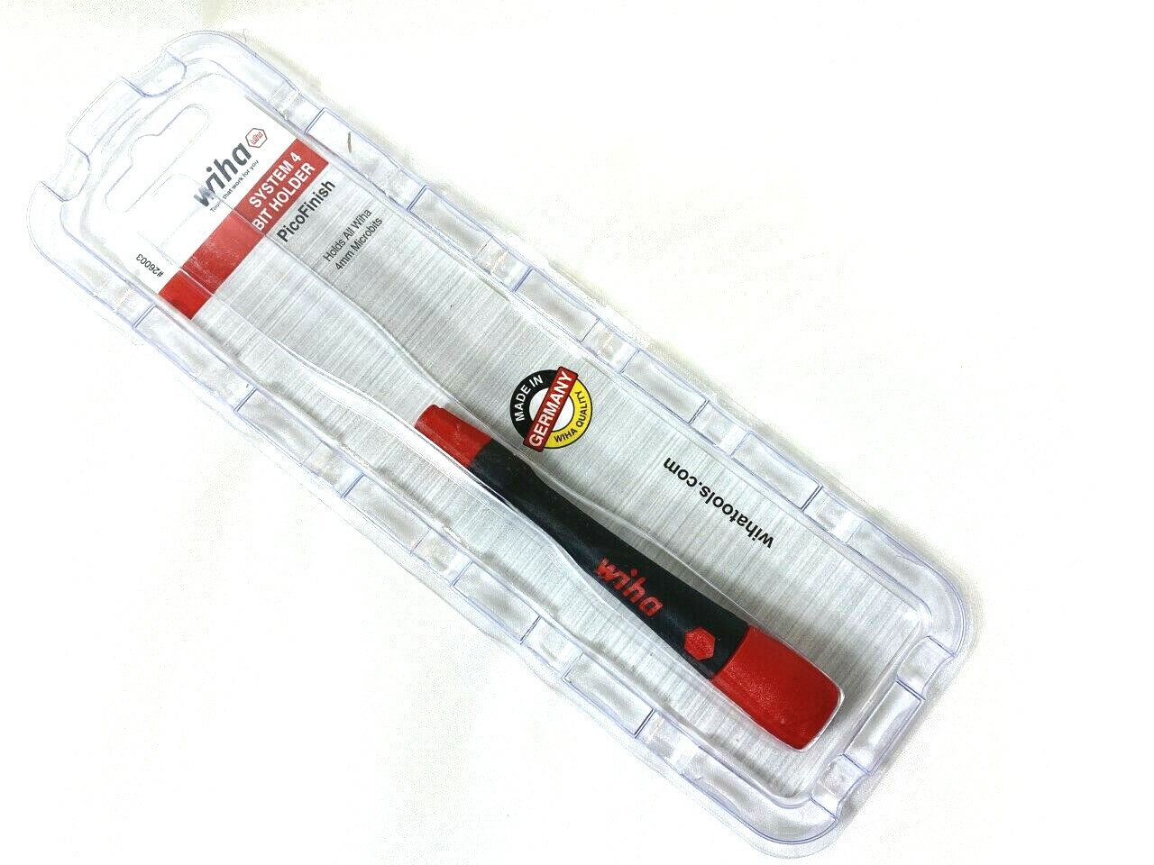 Wiha 26003 SYSTEM 4 Micro Bit Holder Handle for Screwdriver Hex 4mn ...