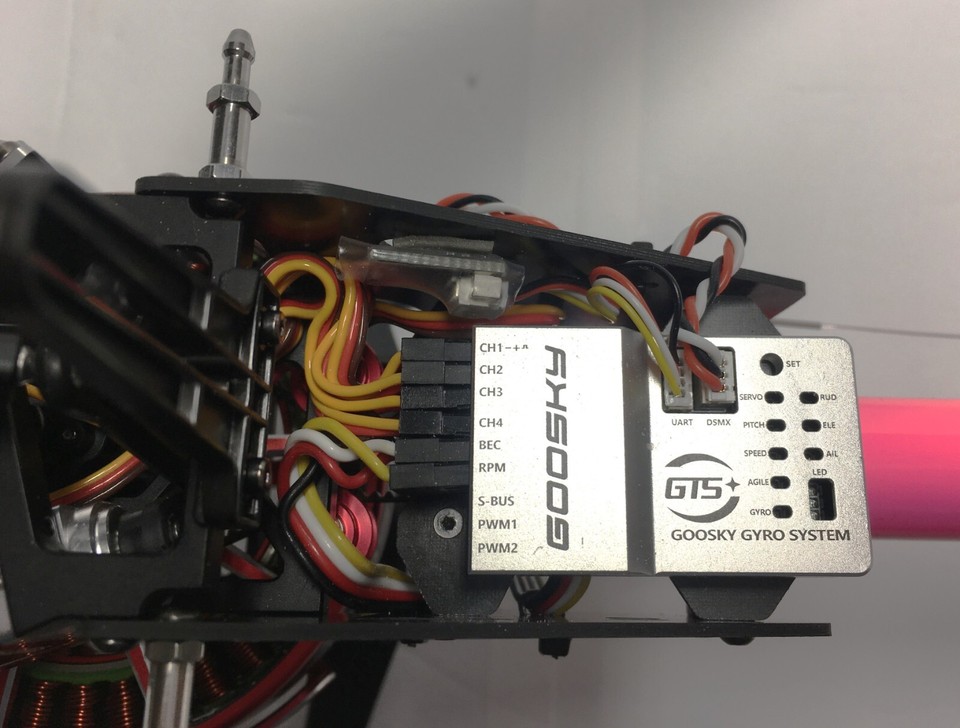 **GOOSKY RS4 LEGEND VENOM PINK ALREADY BUILT WITH SPEKTRUM RECEIVER ...