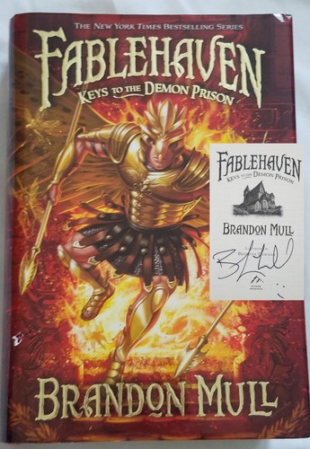 Fablehaven Keys to the Demon Prison Autographed Signed Brandon Mull ...