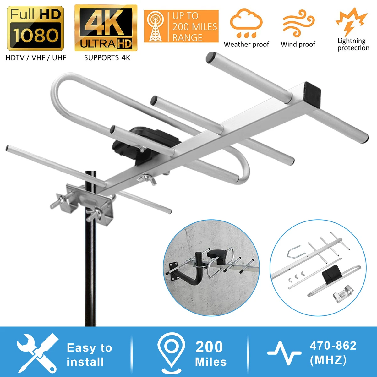 Outdoor Digital Tv Antenna