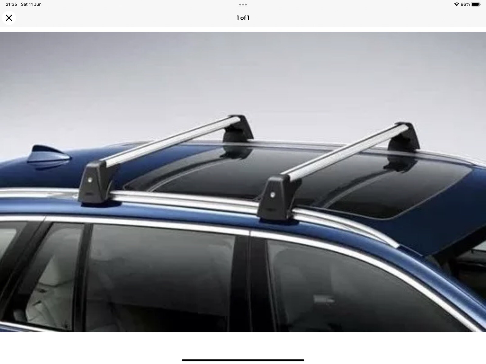 BMW 82712232293 Roof Bars Rails for X5 Model for sale online | eBay