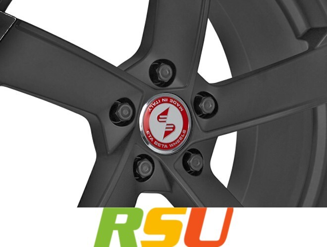 Etabeta Magic black matt 8x18" ET33 LK5 112 ML 66.5 Alufelgen 18 Zoll ...