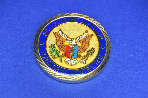 Authentic US Army 901st Support Battalion Challenge Coin Contracting ...