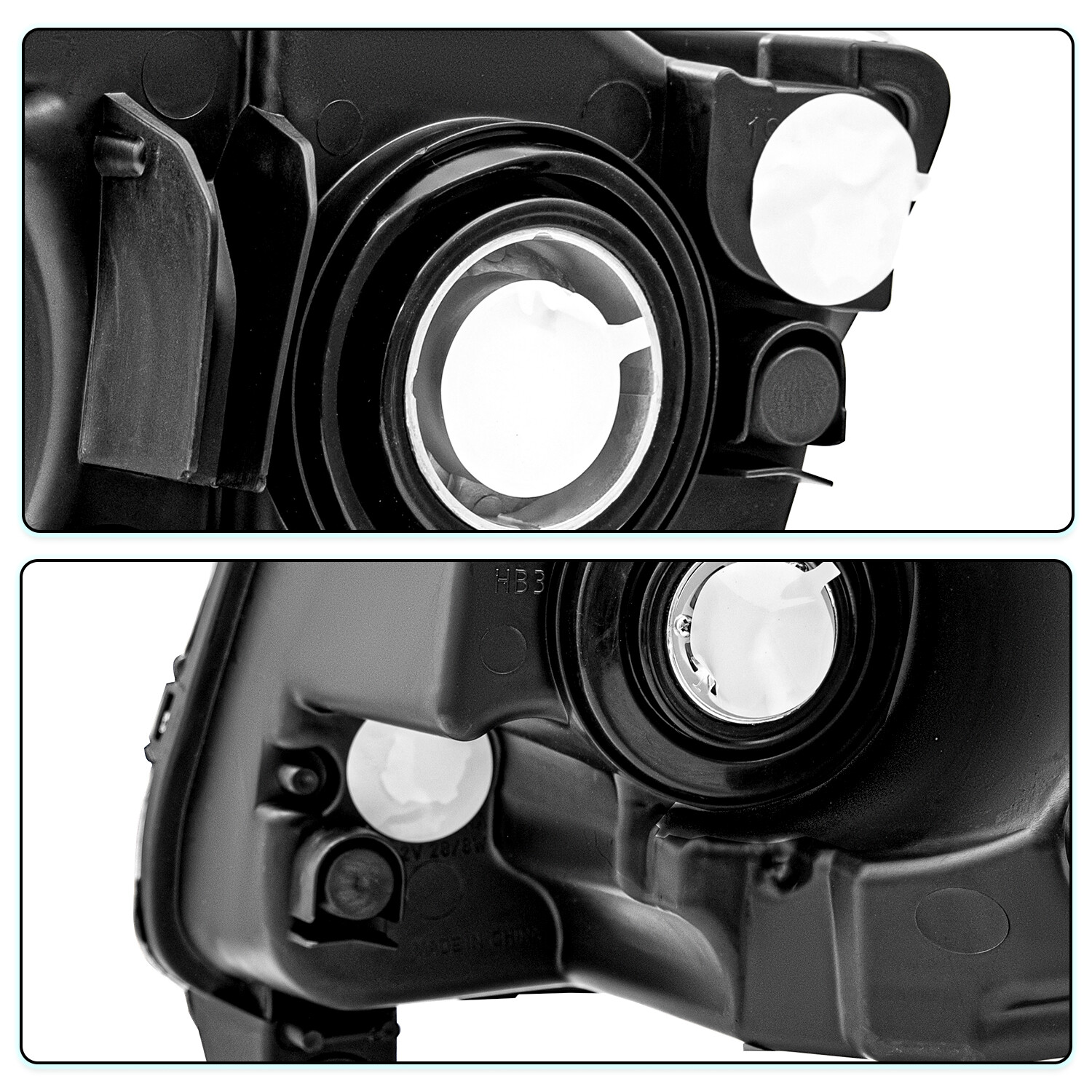 For 2011-2013 Jeep Grand Cherokee 11-17 Compass Halogen Headlights ...