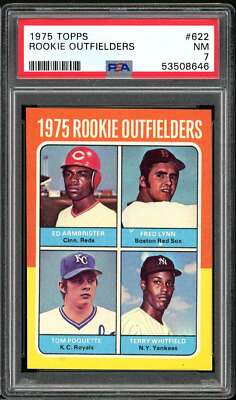 Ed Armbrister/Poquette/Terry Whitfield/ Fred Lynn Rookie 1975 Topps ...