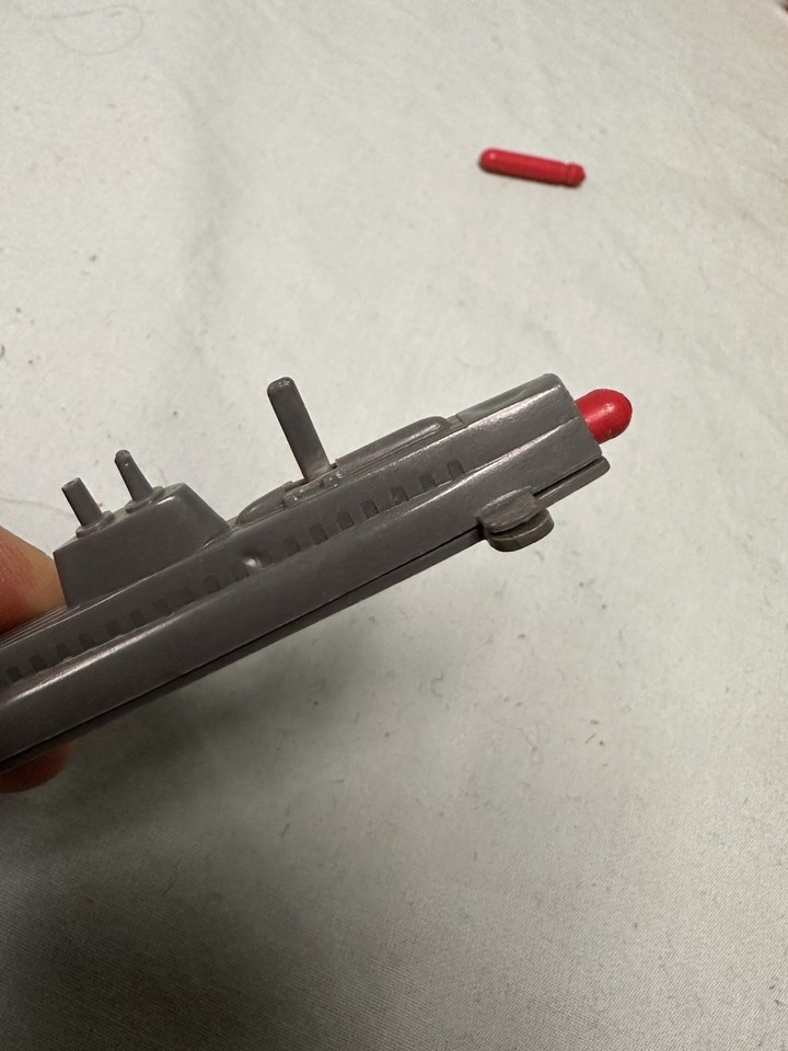 Vintage Kellogg's Cereal Promo Exploding Battleship w/Submarine Very ...