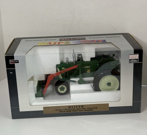 SPEC CAST 1/16 Oliver 880 Gas Tractor With New Idea 504 Loader 2009 ...