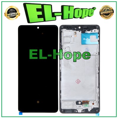DISPLAY LCD OLED + FRAME PER SAMSUNG GALAXY M42 5G 2020 SM-M426 TOUCH ...
