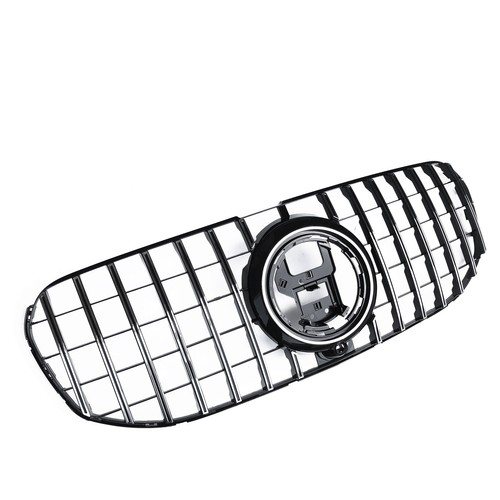 Silver Front Bumper Grille For Mercedes Benz X167 GLS-Class 2020-2023 ...