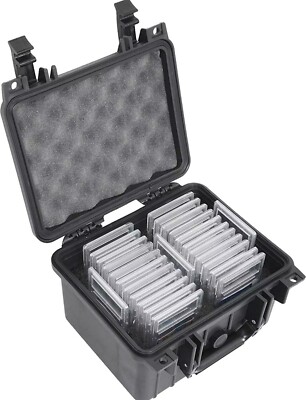 CASE CLUB Slab Case Holds 25 Graded Cards *NEW* PSA Beckett BGS SGC CGC ...