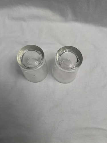 Vtg Set Of 2 Clear Small Scotch Glasses | eBay