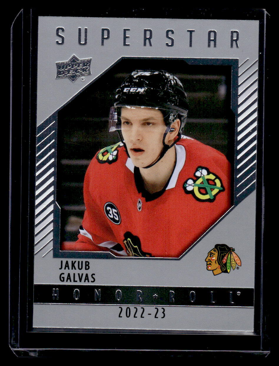 2022 UD Series 2 Superstar Honor Roll Jakub Galvas #HR91 Chicago | eBay