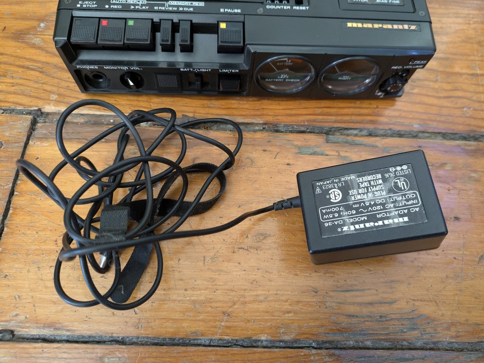 Marantz PMD420 Professional Portable Field Cassette Recorder (New Belts ...