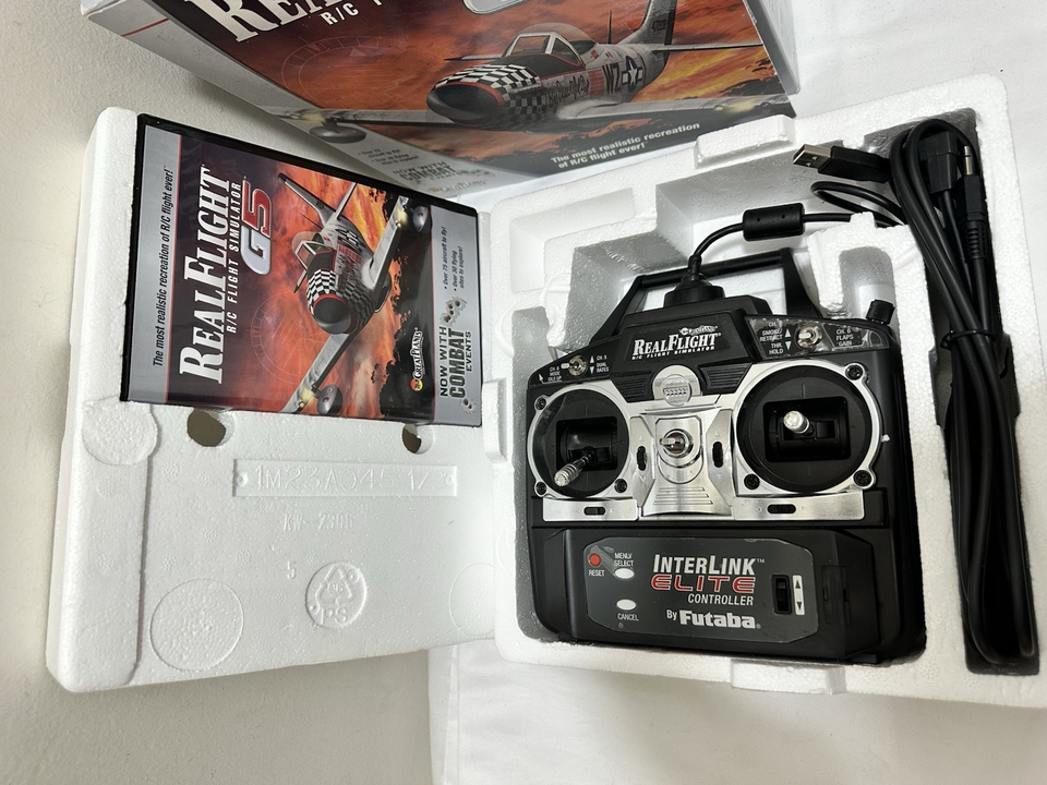 REALFLIGHT G5 w/ Interlink Controller RC Remote Control Simulator 2009 ...